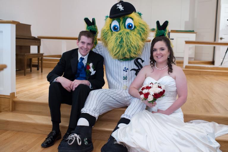 Bridgette and Matthew's baseball themed wedding Chicago Style | Sports ...